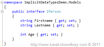 Step-by-Step Using ImplicitDataTemplate in Silverlight 5 Beta | Kunal Chowdhury